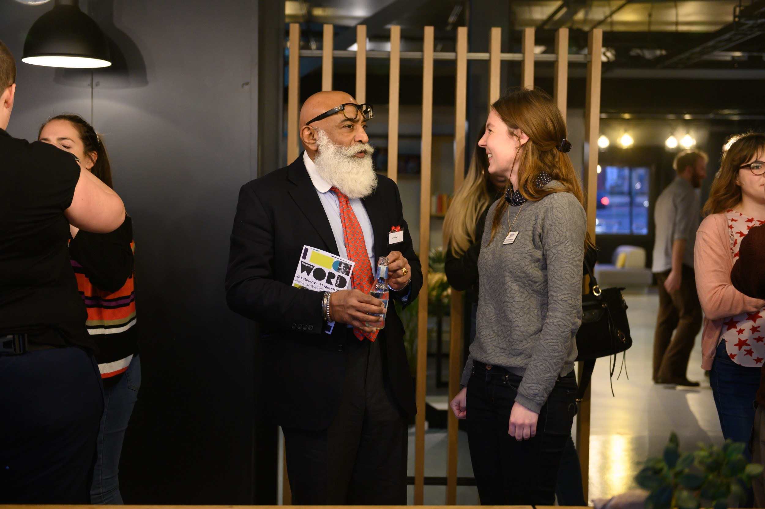 Mayor Rokhsana Fiaz opens Newham Word Festival | Royal Docks