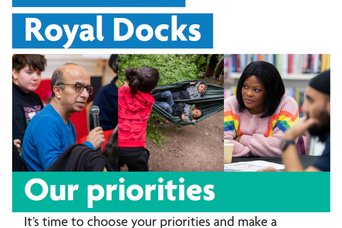 People Powered Beckton & Royal Docks: Our Priorities | Royal Docks
