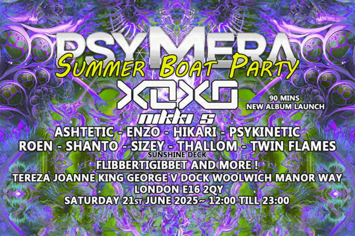 Psymera Summer Boat Party | Royal Docks